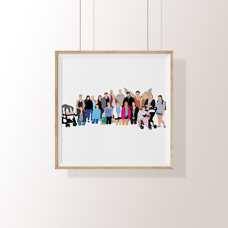 Faceless Portraits - Digital Design Duo